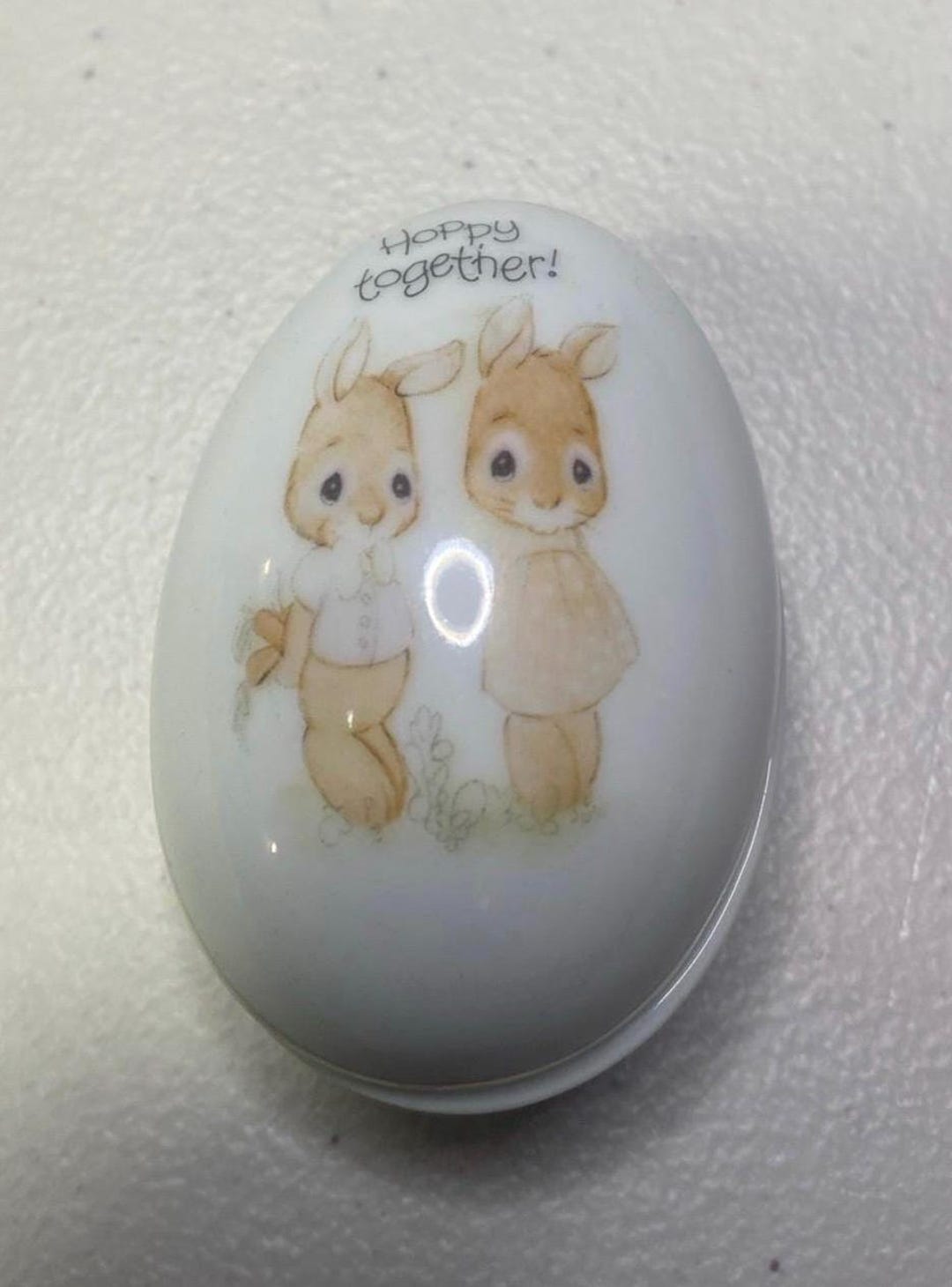 Vintage Jonathan & David Enesco Imports Ceramic Egg Made in Japan - Etsy