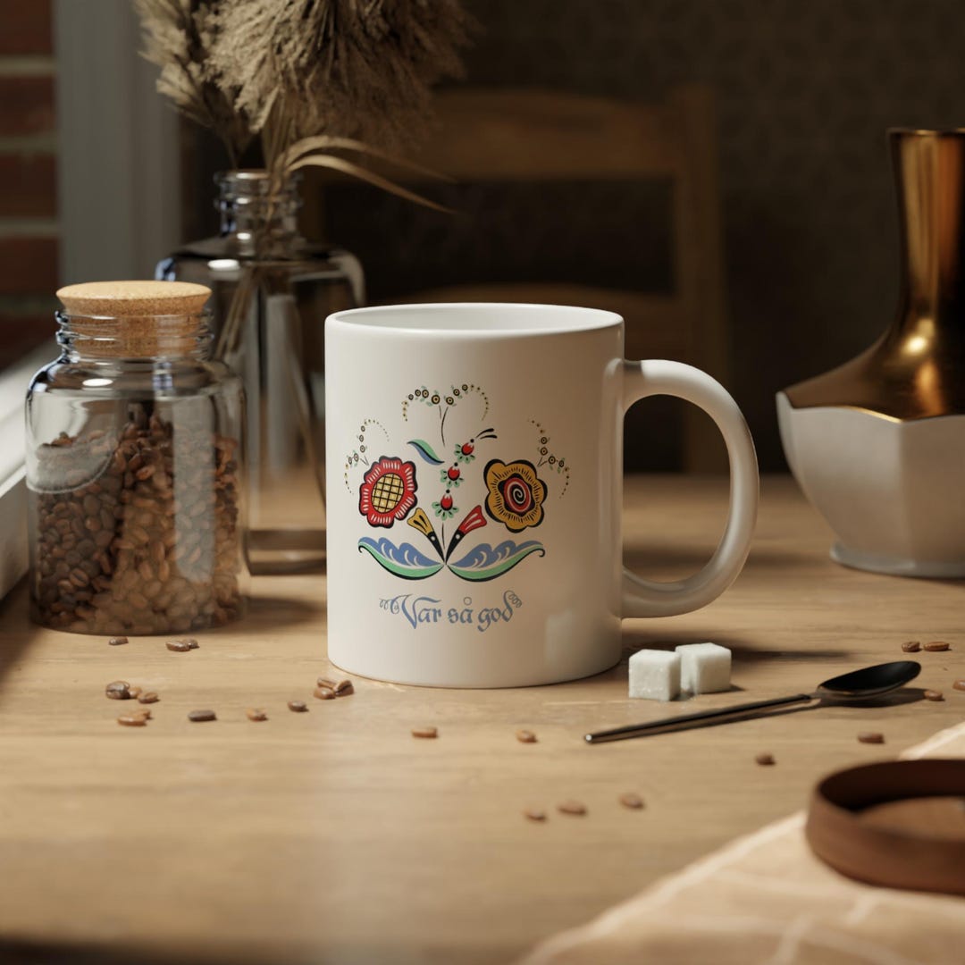 Var Så God Jumbo Mug, 20oz - Scandinavian Coffee Cup, Swedish Design ...