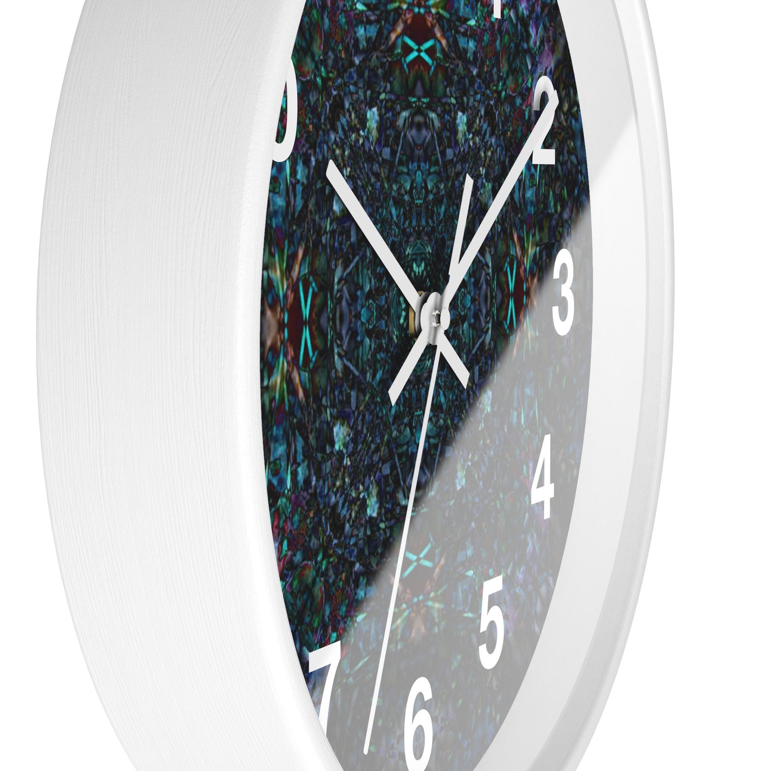Wall Clock Geometric Original Design Clock Kitchen Boho Cottage Core - Etsy