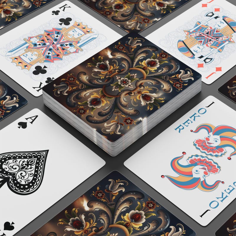Playing Cards Nordic - Etsy UK