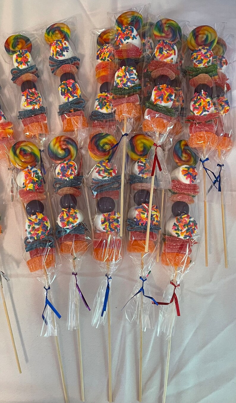 Set of 15 Candy Kabobs - Etsy