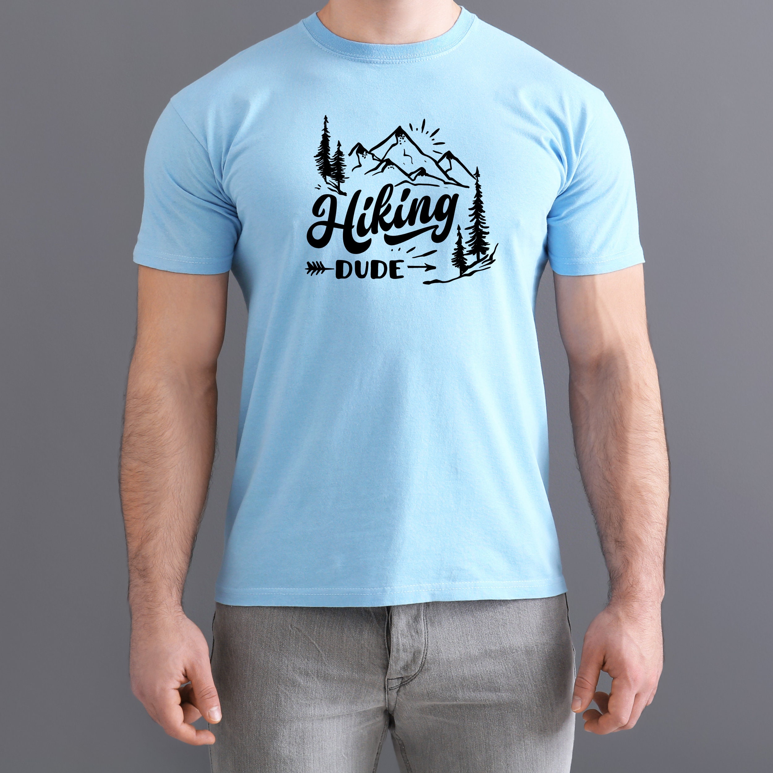 Hiking Dude SVG, Daddy's Hiking Buddy PNG, Father's Day Svg, Digital ...