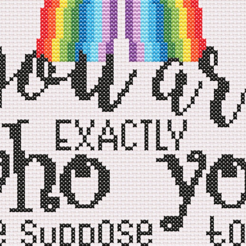 Pride Cross Stitch - Etsy
