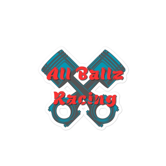 Funny Racing Stickers