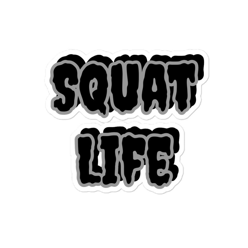 Squat Life Stickers,chevy Truck Stickers,sarcastic Stickers,obnoxious ...