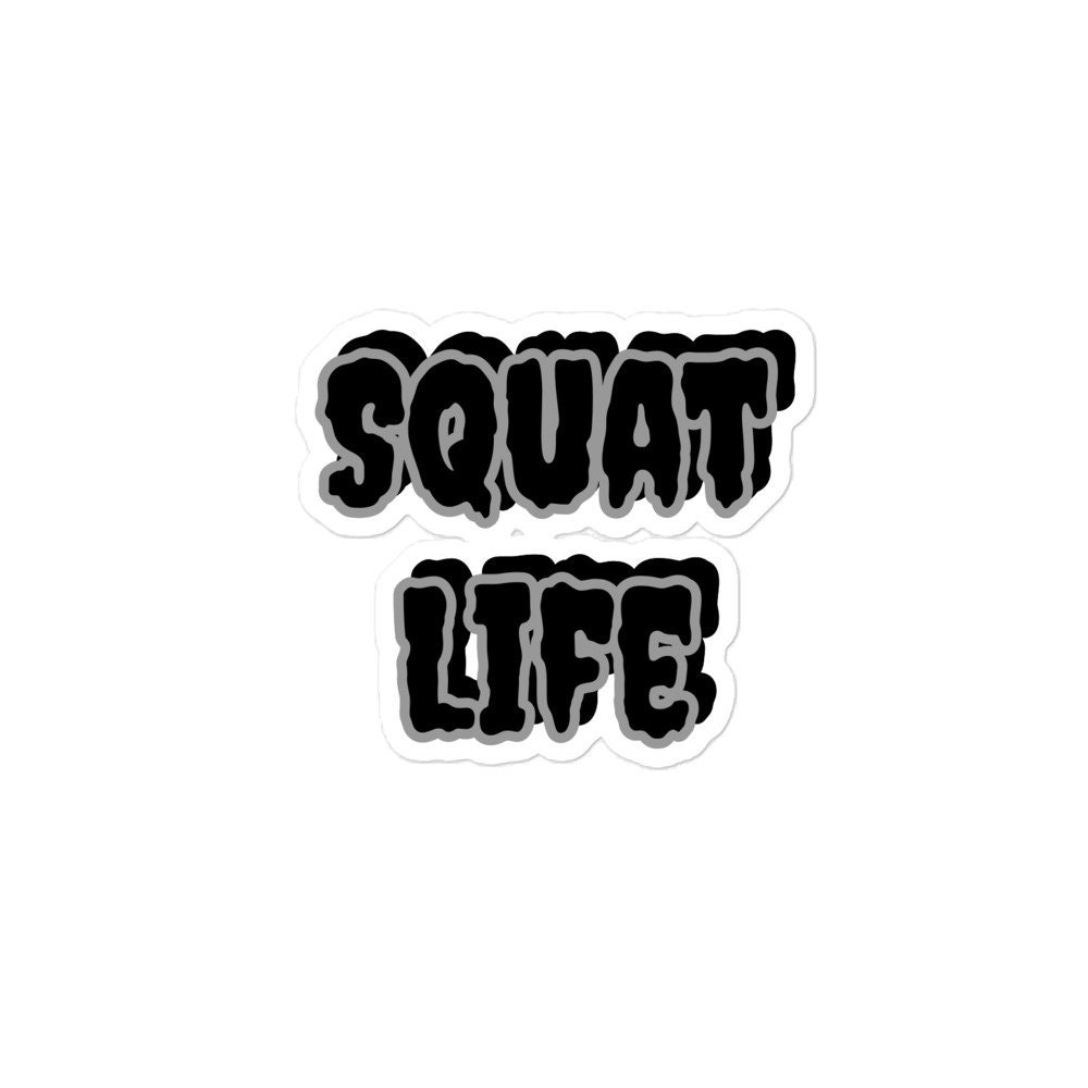 Squat Life Stickers,chevy Truck Stickers,sarcastic Stickers,obnoxious ...