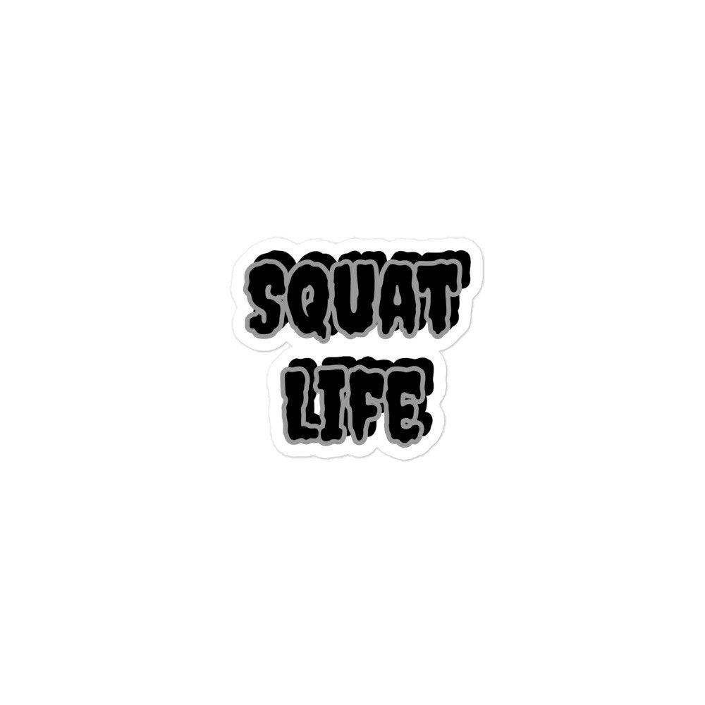 Squat Life Stickers,chevy Truck Stickers,sarcastic Stickers,obnoxious ...