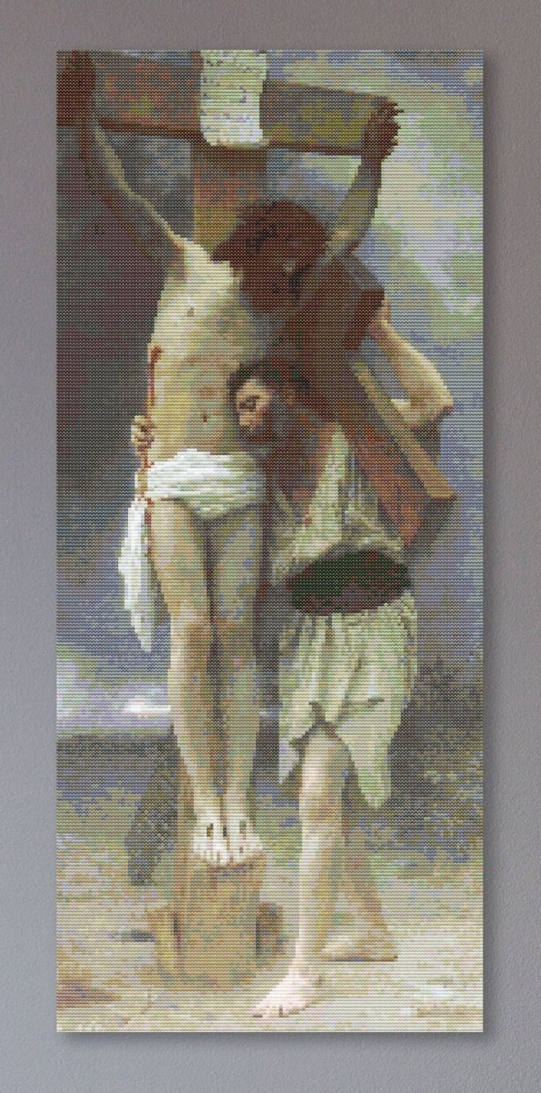 Compassion by William-adolphe Bouguereau, Cross Stitch Pattern, Famous ...