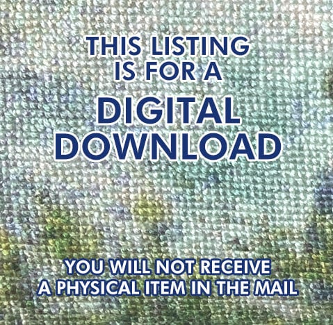 Sunset by Norman Rockwell, Cross Stitch Pattern, Famous Painting ...