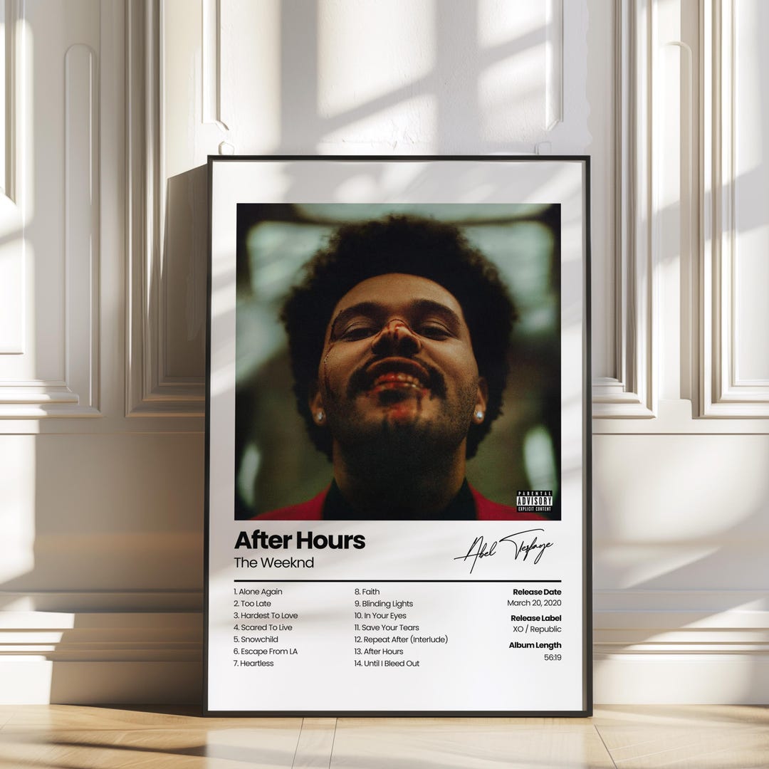 After Hours Premium Poster - Etsy