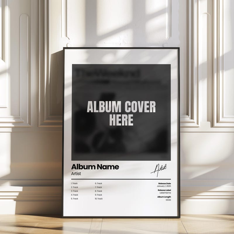 Album Cover Wall Art - Etsy