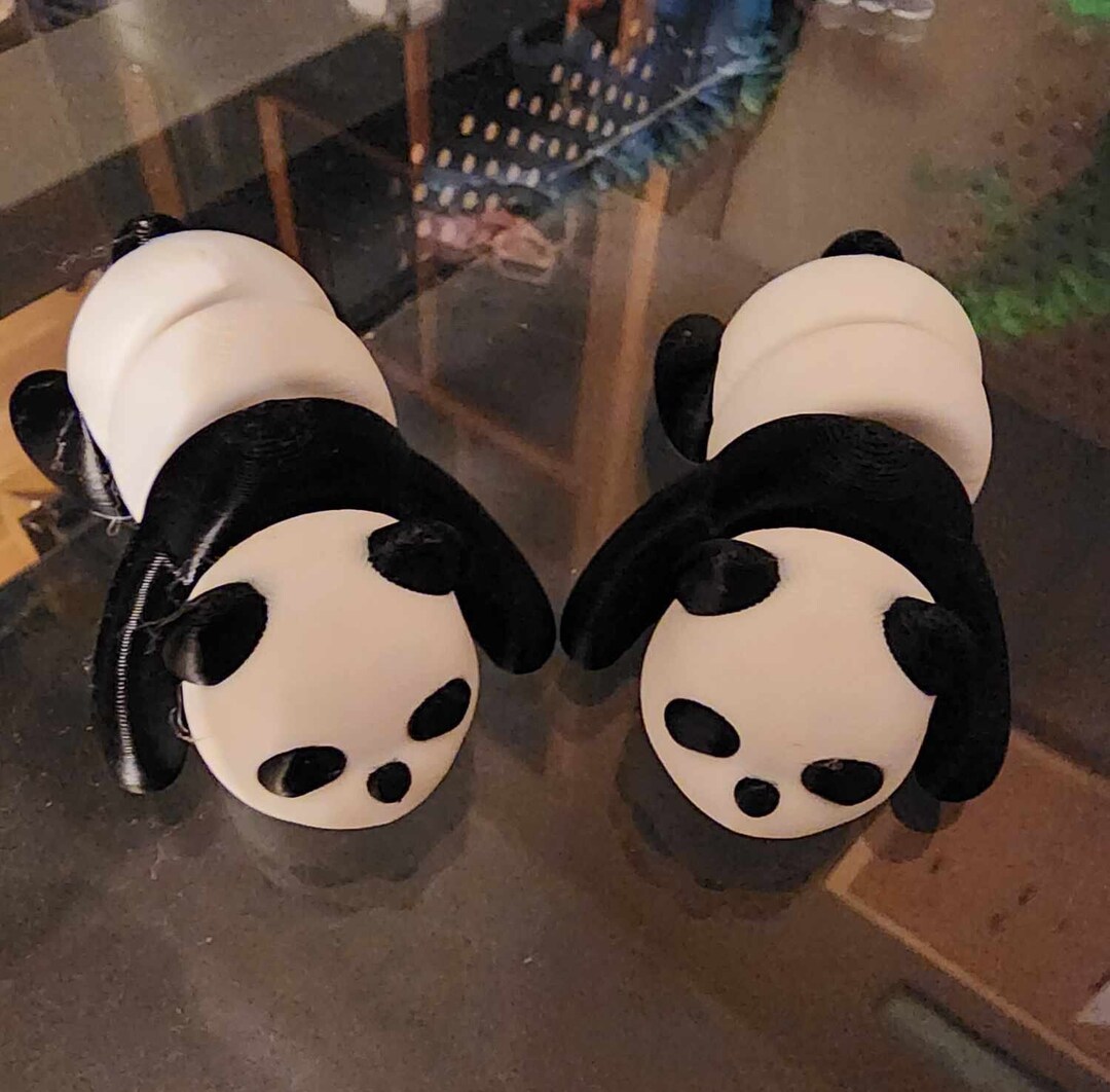 Baby Panda Articulated Fidget Toy 3 Inch - Etsy