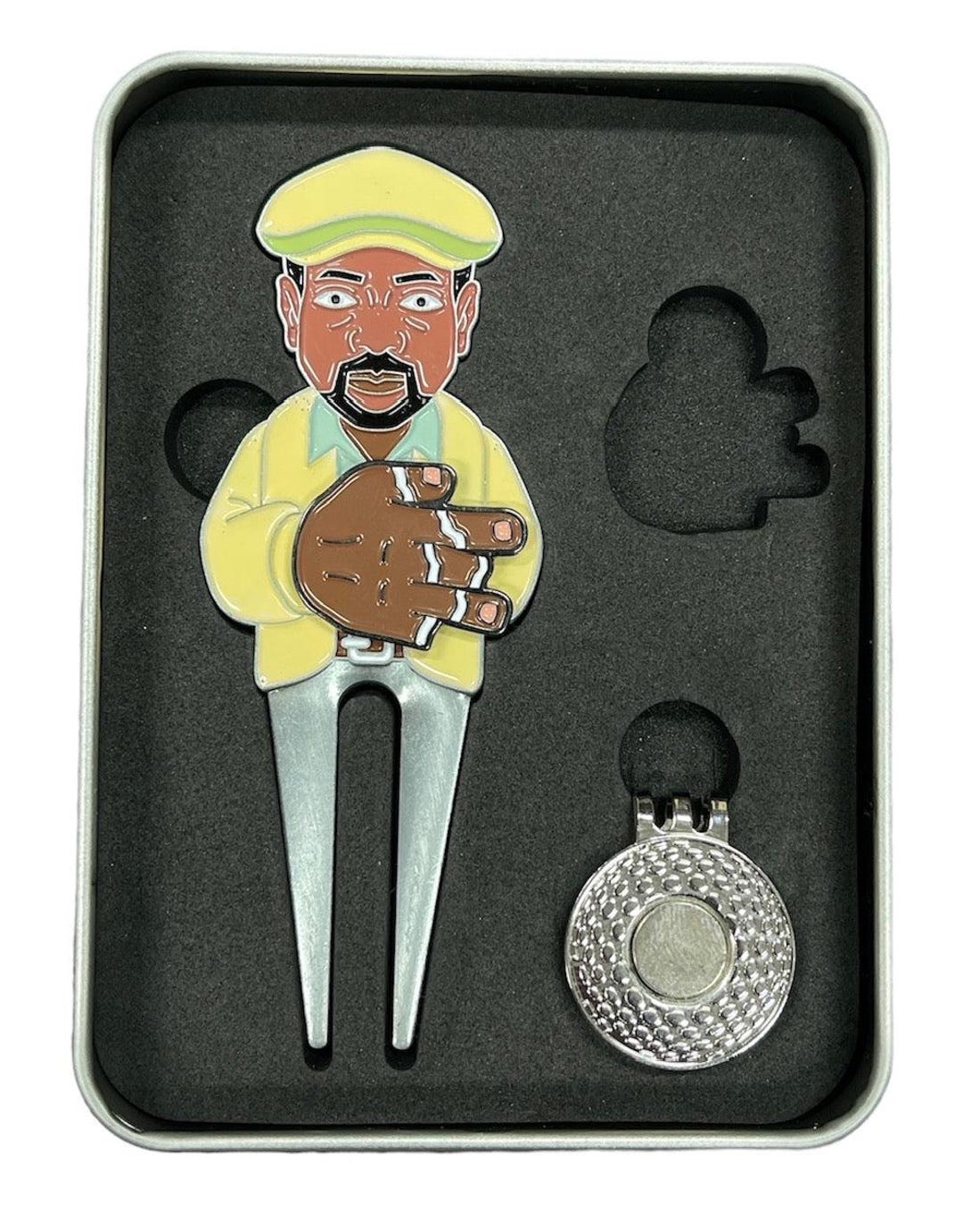 Chubbs Peterson Golf Divot Tool & Attachable Ball Marker Gift Box - Etsy