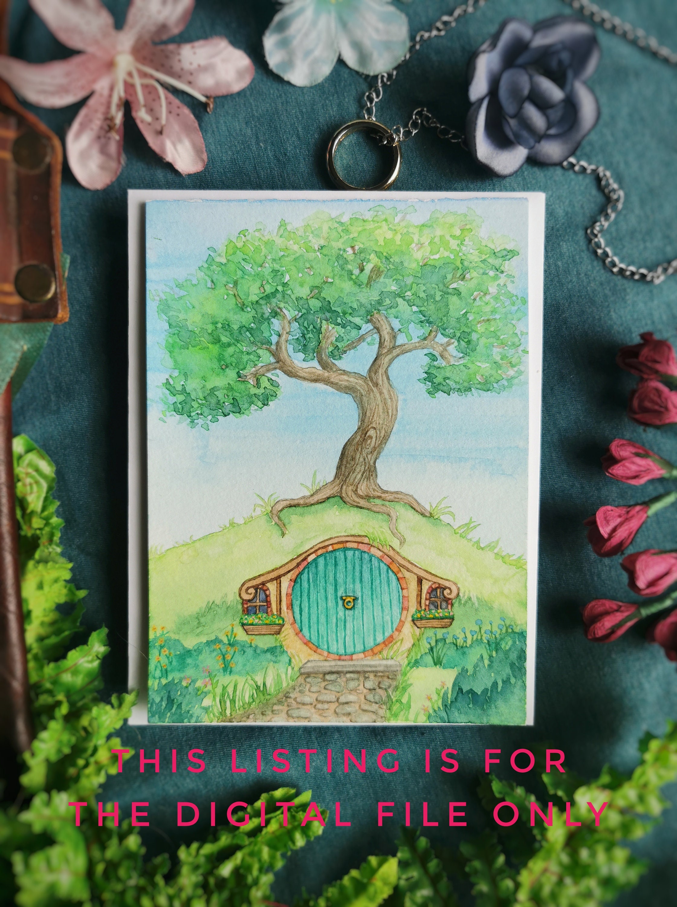 Printable Hobbit Party Card Instant Digital Download File LOTR ...