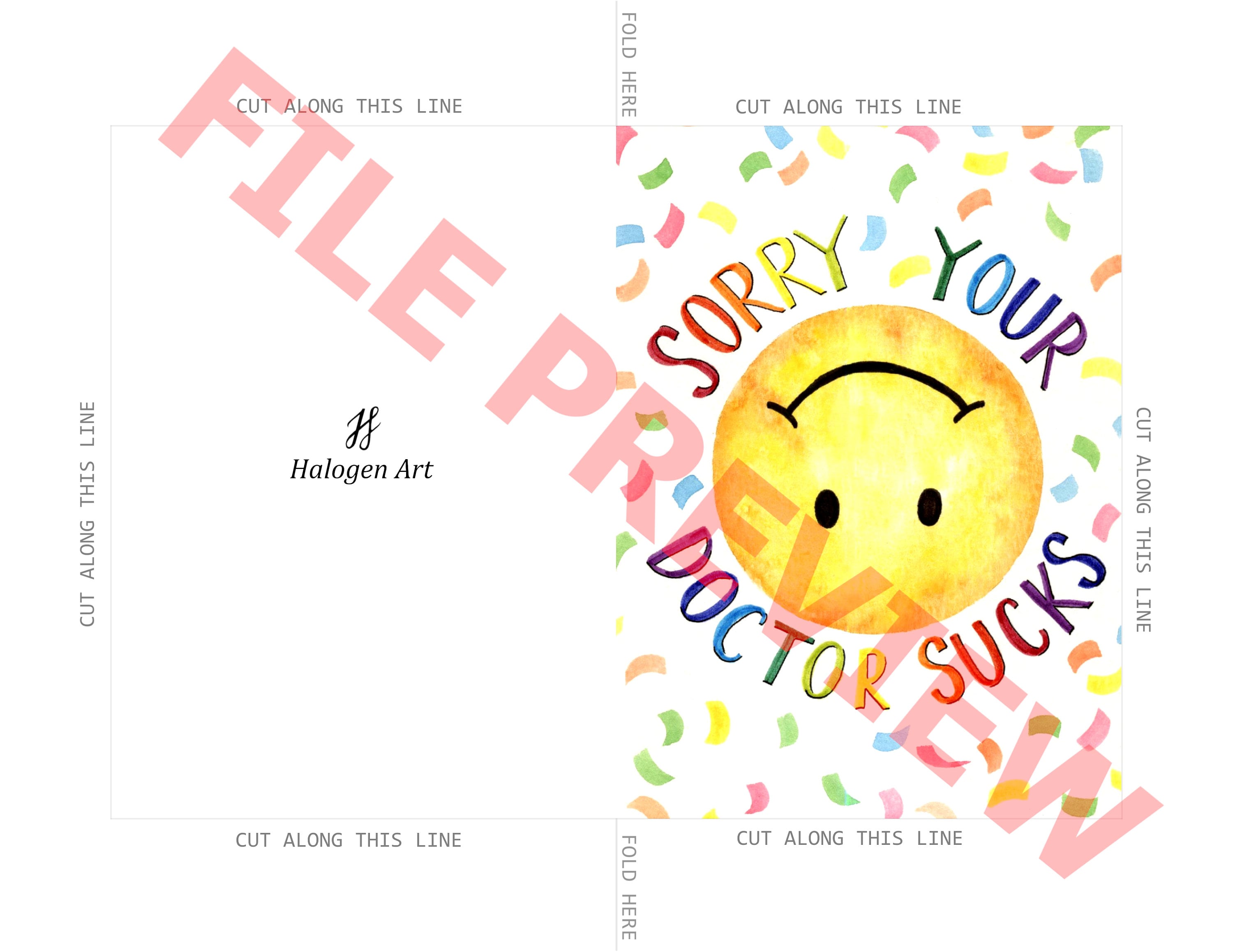 Printable Digital Card for Disabilities and Chronic Illness - Etsy