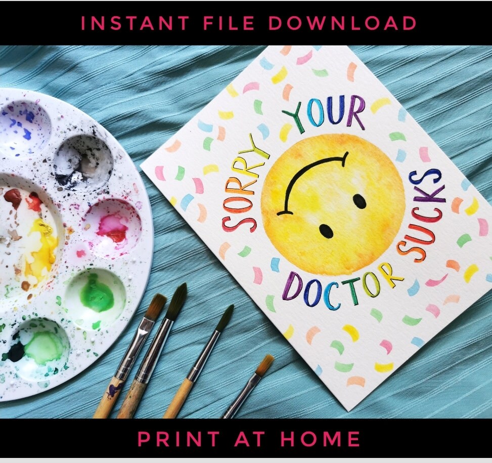 Printable Digital Card for Disabilities and Chronic Illness - Etsy