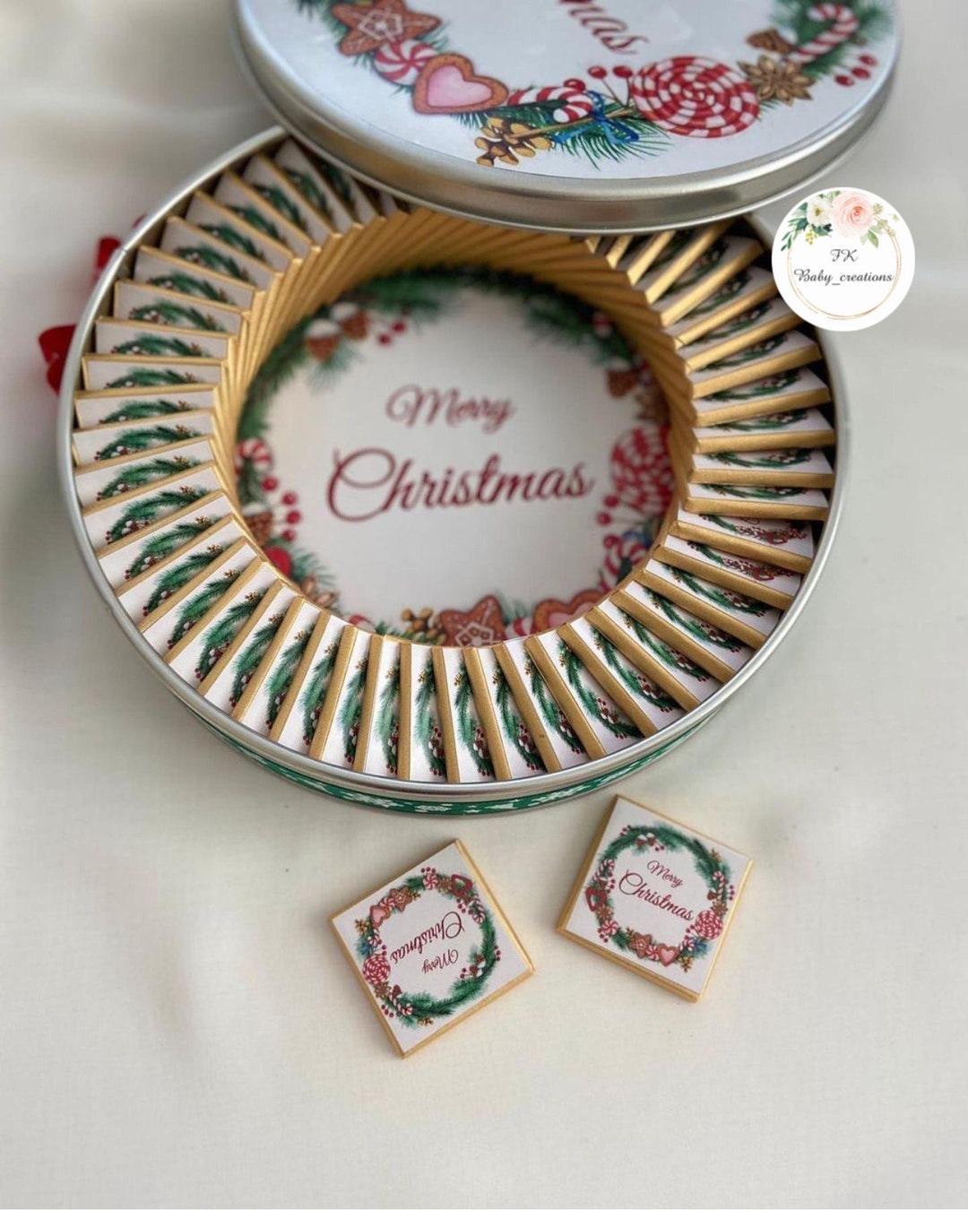 Box of 50 Personalized Chocolates - Etsy