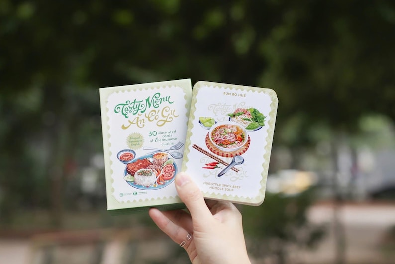 Vietnamese Food Flashcards | Bilingual English Vietnamese | Tasty Menu ...