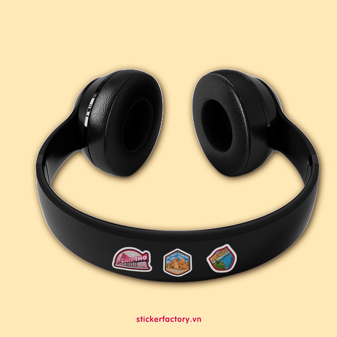 Vietnamese Stickersa6 Stickers Pad Vietnamese Tourist Places bullet ...