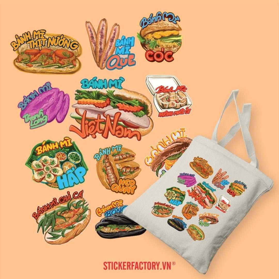 Vietnamese Bread Canvas Bag|high-quality Cotton| Canvas Tote Bag - Etsy
