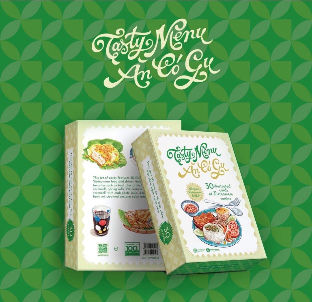 Vietnamese Food Flashcards | Bilingual English Vietnamese | Tasty Menu ...