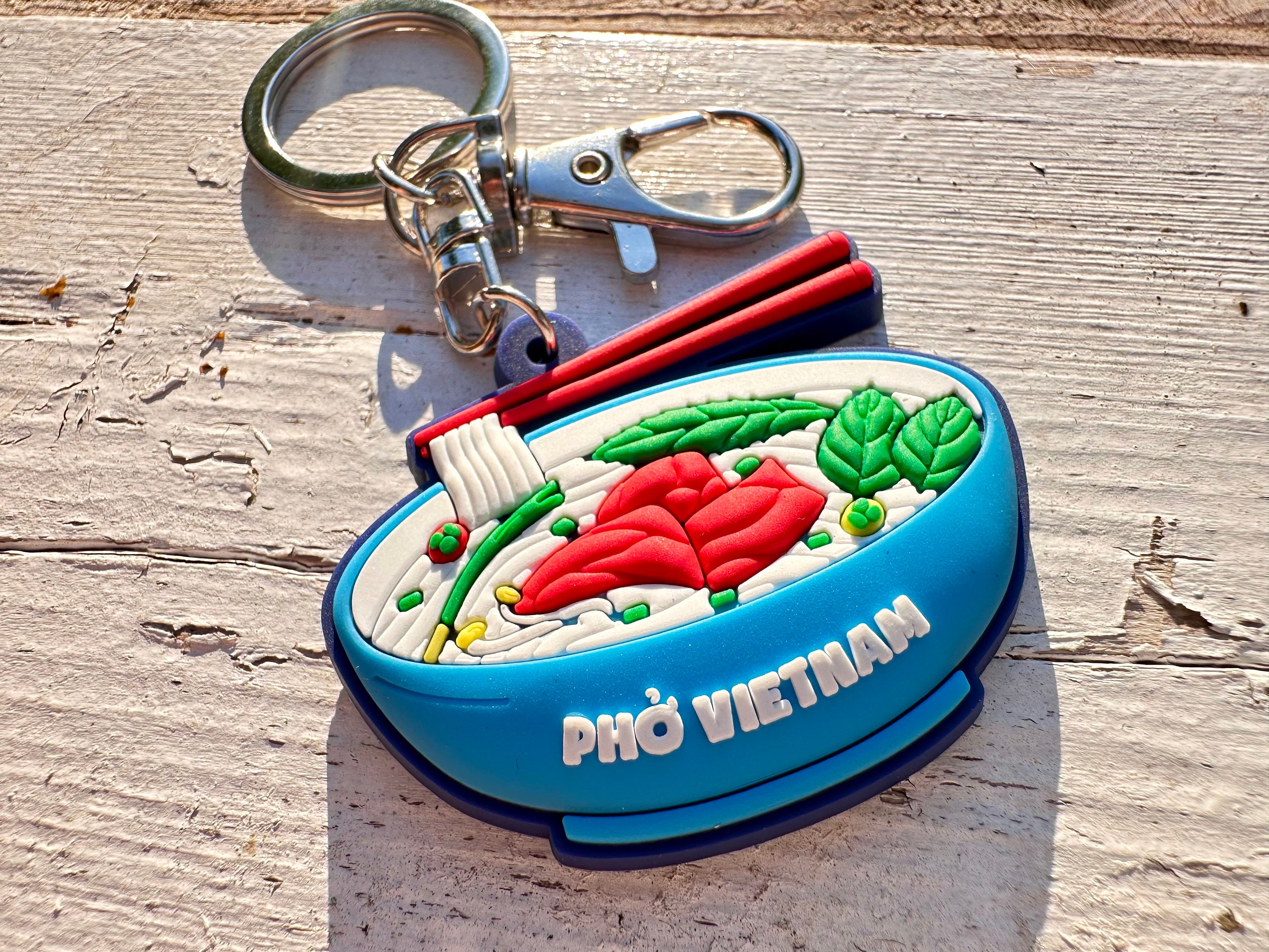 Vietnam Keychain—vietnamese Phở—vietnamese Noodles - Etsy