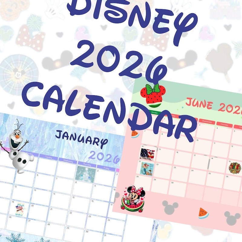 Minnie Mouse 2026 Planner - Etsy