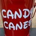 Disney Themed Candy Cane Bucket Red Metal Bucket Christmas - Etsy