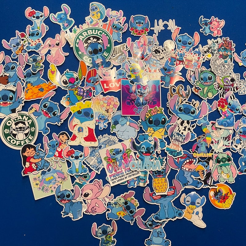 Stitch Stickers - Etsy