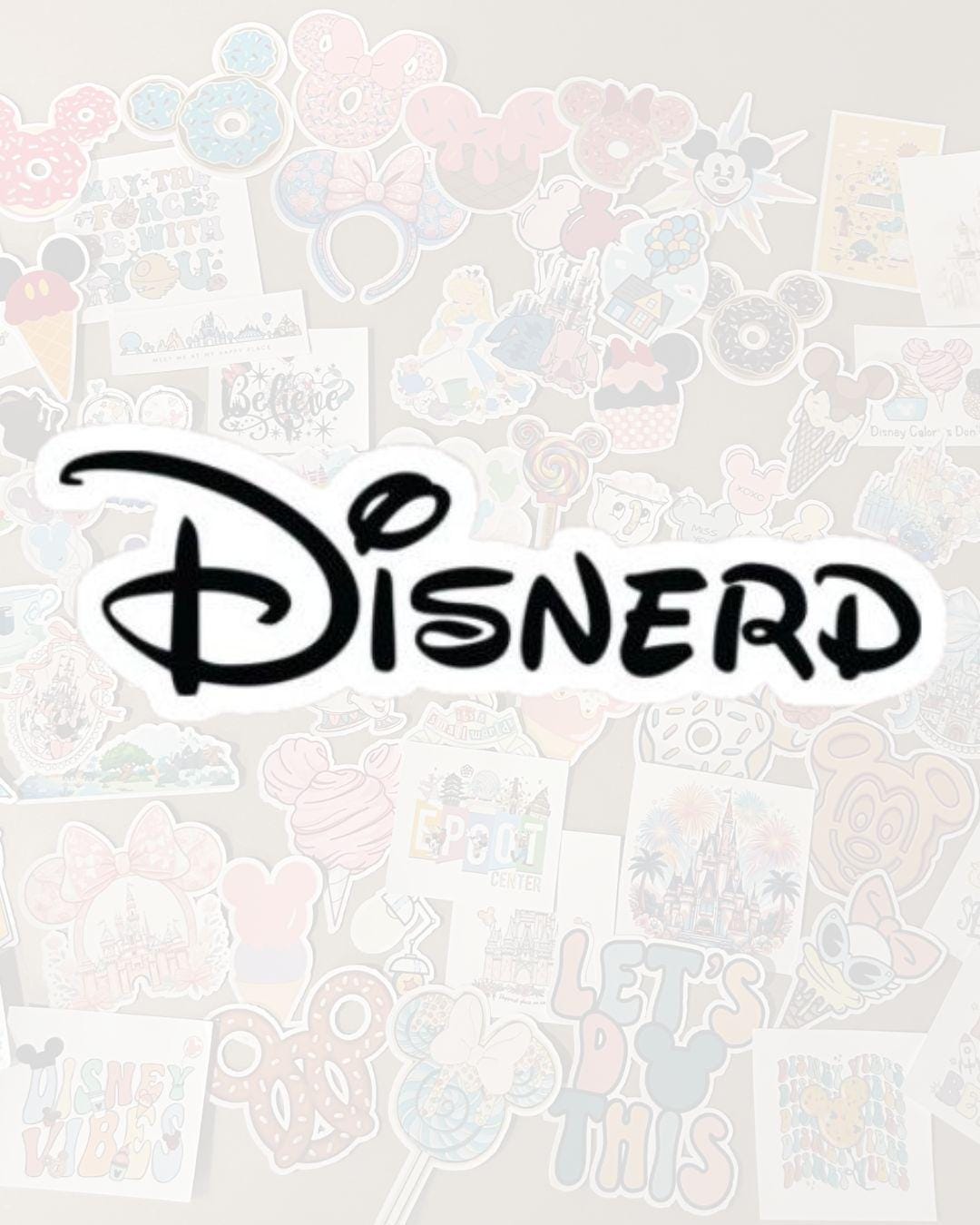 Disney DISNERD Sticker- Pixie Dust Loot-trip Gifts-gloss Vinyl-decal ...