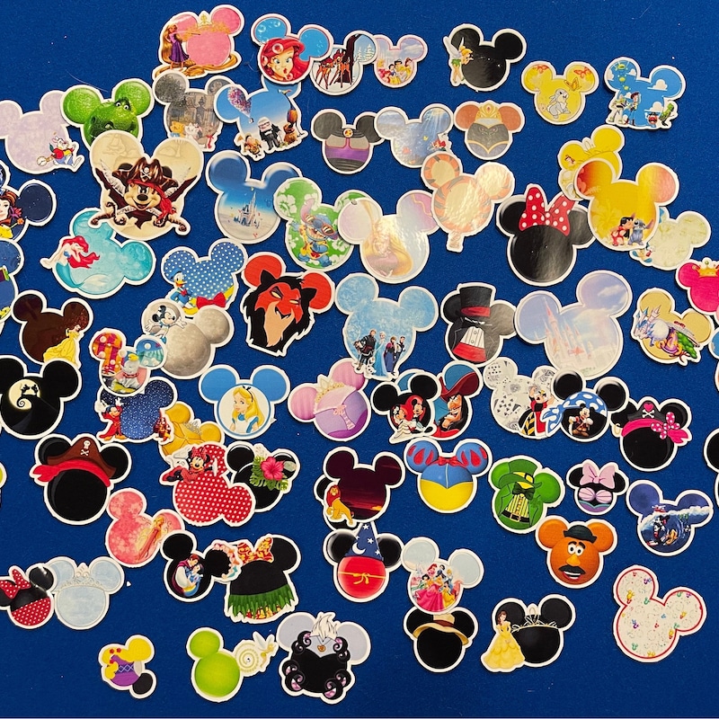 Mickey Stickers - Etsy