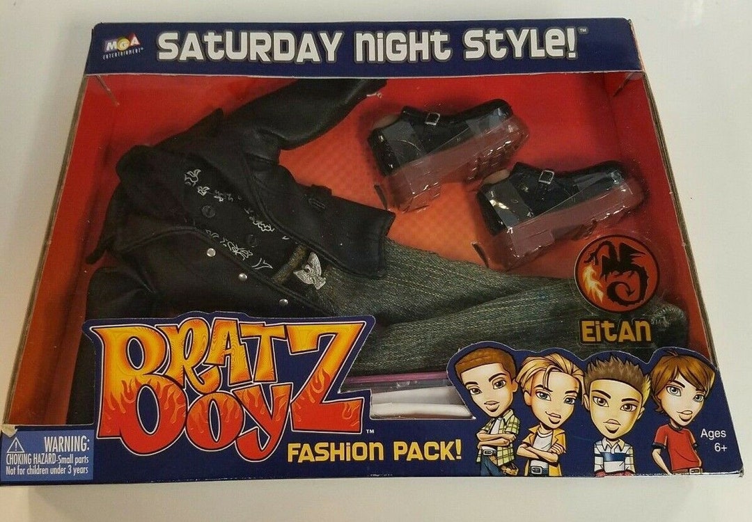 Bratz Boyz School Cool Eitan Doll Fashion Clothes Pack NIB 2003 - Etsy