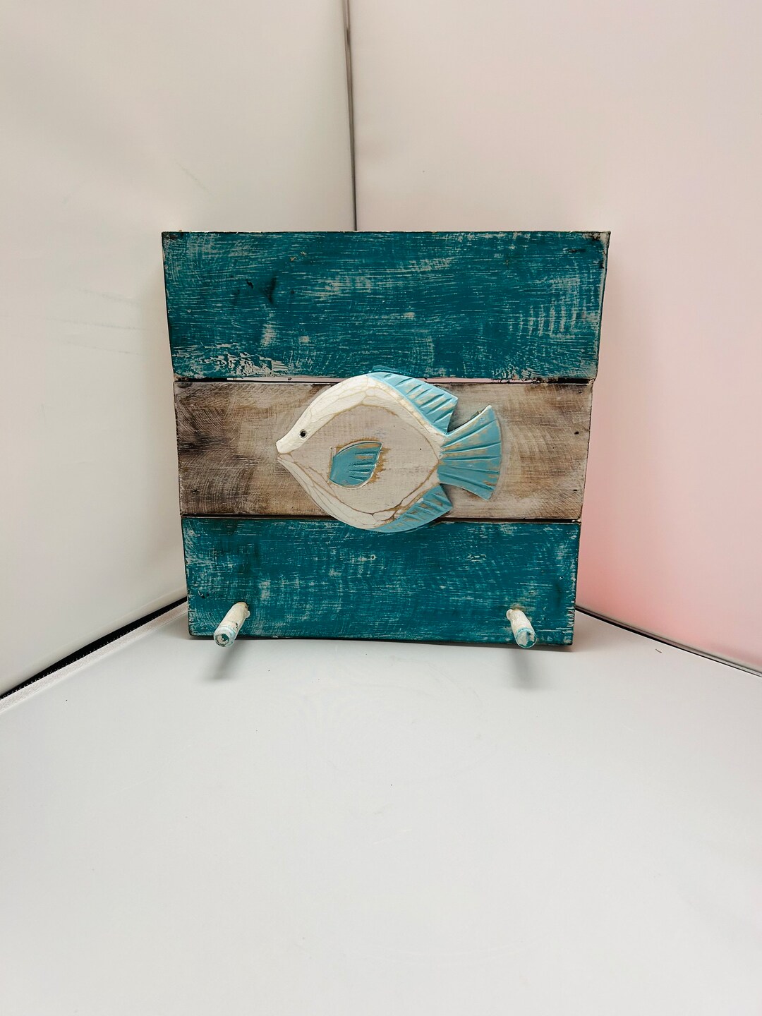Decorative Fish Wall Art Hanging Decor With 2 Hooks - Etsy