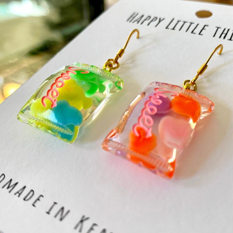 Candy Earrings - Etsy