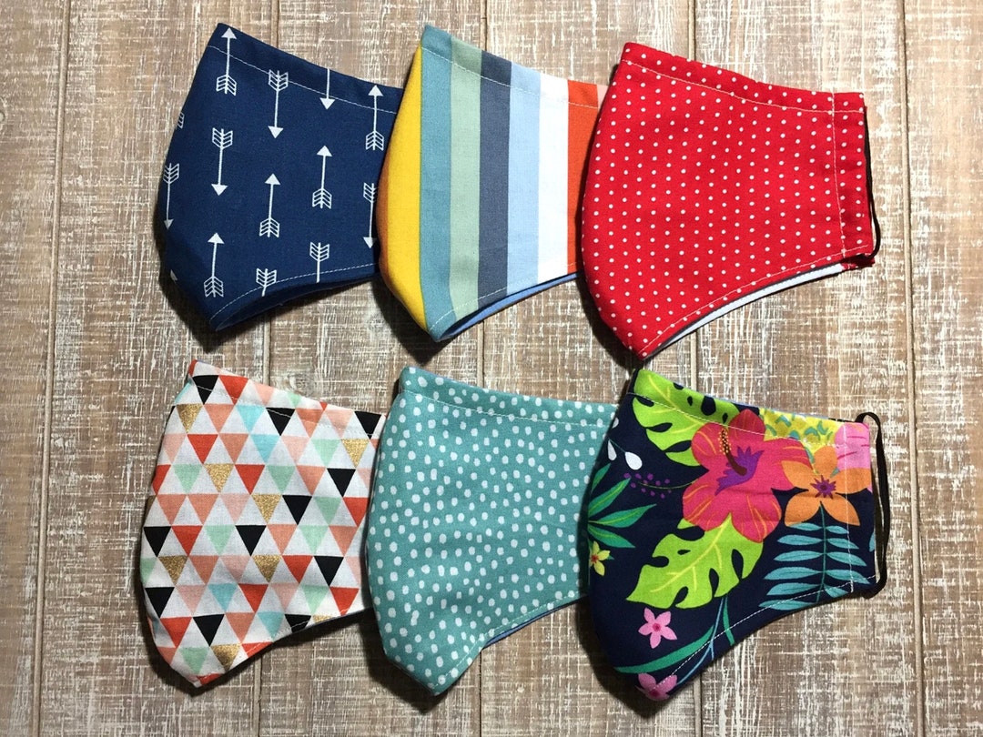 Olson Face Masks & Scrunchies/matching Accessories/filter Pocket/nose ...