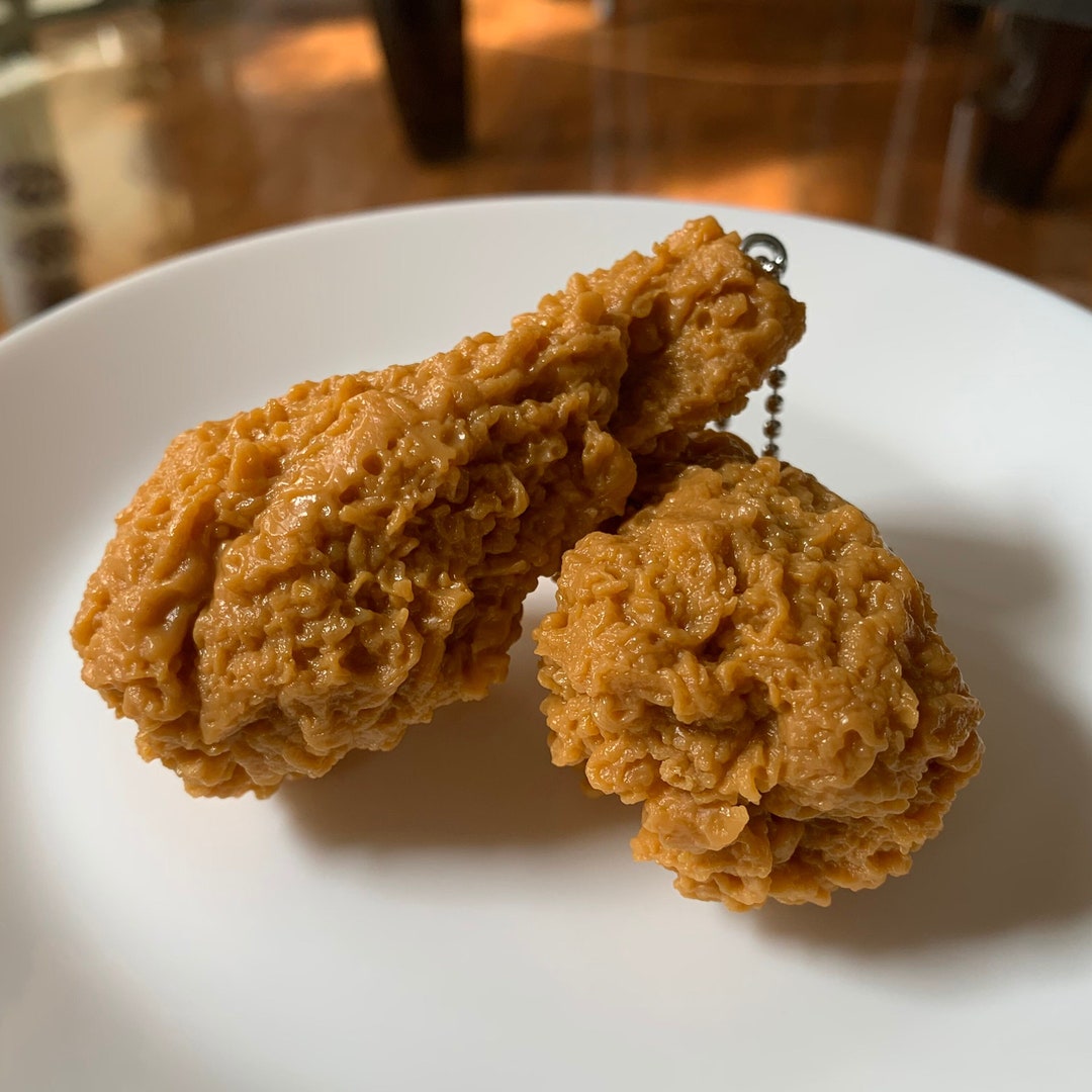 Fried Chicken Drumstick Keychain(1)/fun Accessories/realistic Imitation ...