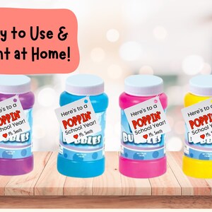 Back to School Gift Idea | Teacher Gift Tag | Student Gift | Candy Bag ...