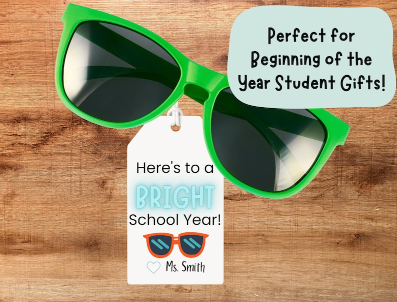 Back to School Gift Tag | Teacher Gift Tag | Student Gift | Candy Bag ...