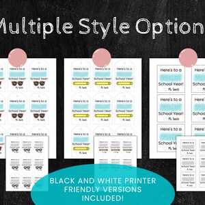 Back to School Gift Tag | Teacher Gift Tag | Student Gift | Candy Bag ...