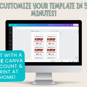 Back to School Gift Idea | Teacher Gift Tag | Student Gift | Candy Bag ...