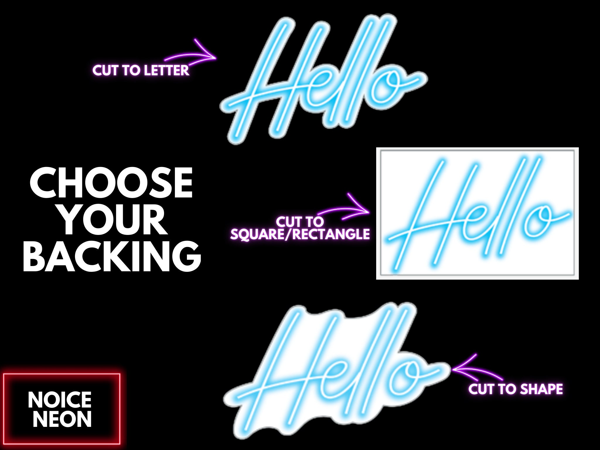 Classy and Catchy Custom Neon Sign Aesthetic Wall Decor - Etsy