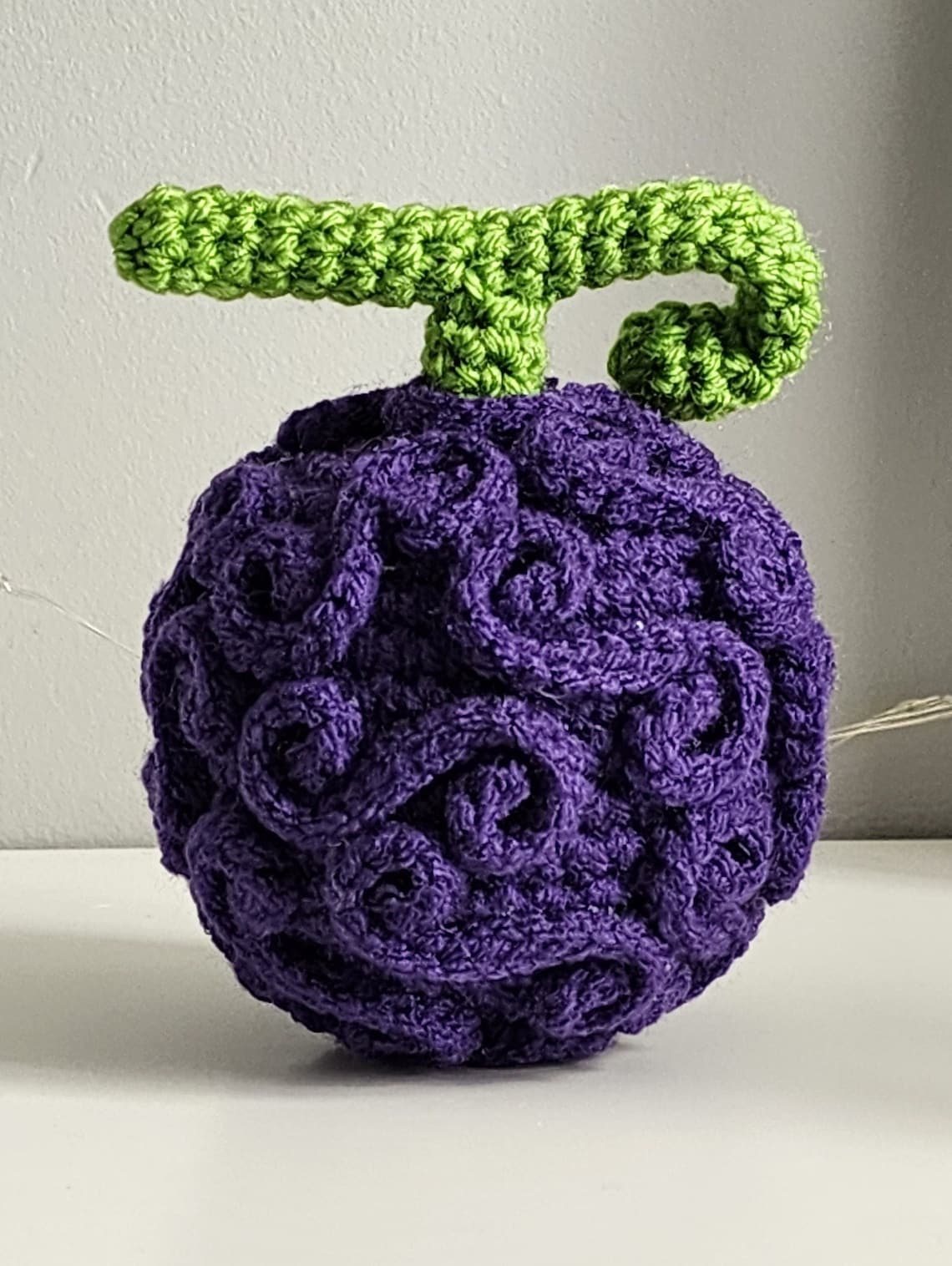One Piece Gomu Gomu No Mi Crochet Plush Gum Gum Devil Fruit - Etsy