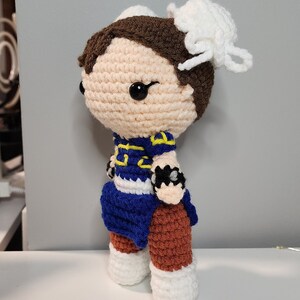 Street Fighter Chun Li Crochet Figure | Video Game Amigurumi | Gifts ...