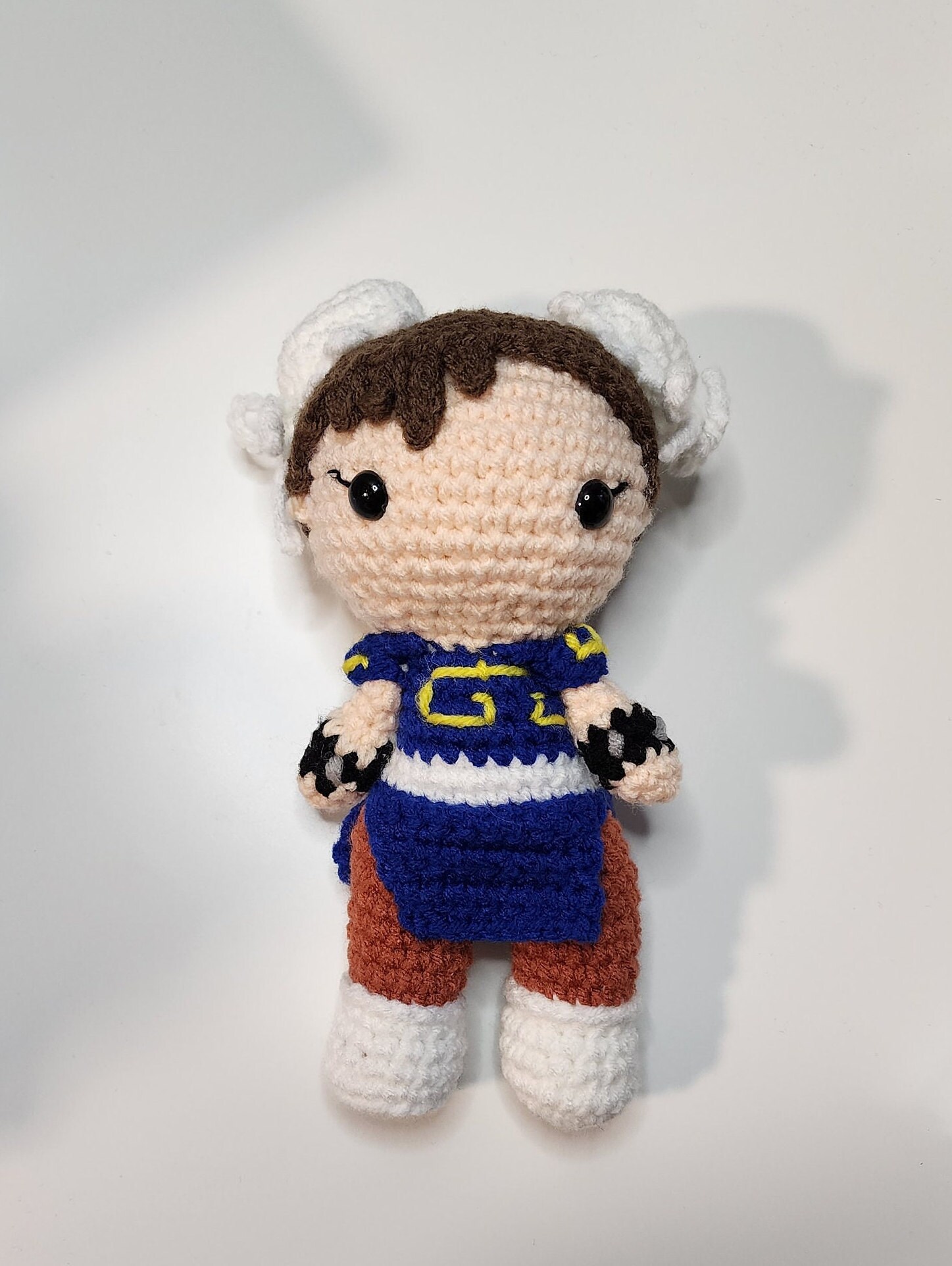 Street Fighter Chun Li Crochet Figure Video Game Amigurumi - Etsy