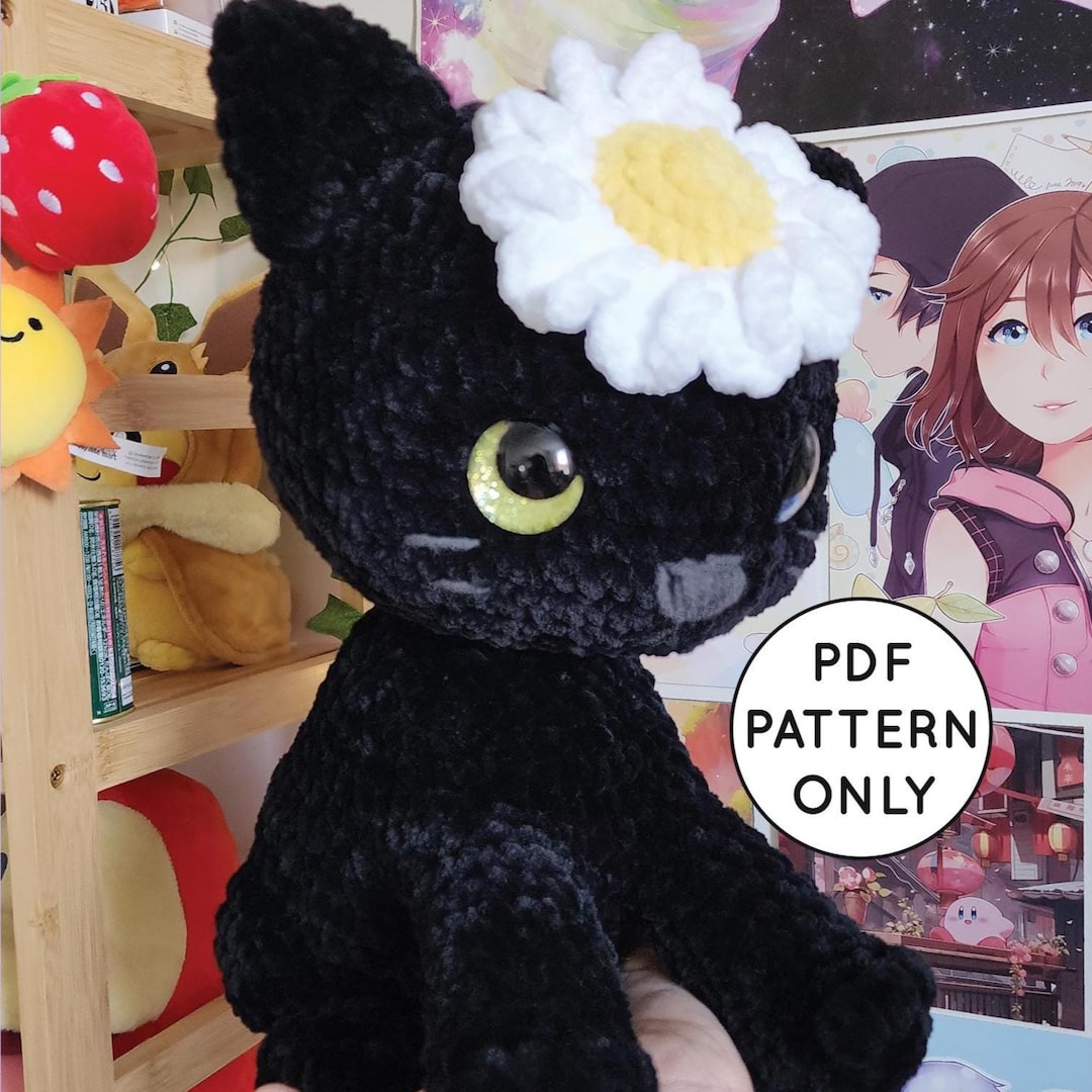 Daisy the Cat Amigurumi Pattern | Crochet, English Only | Instant PDF ...