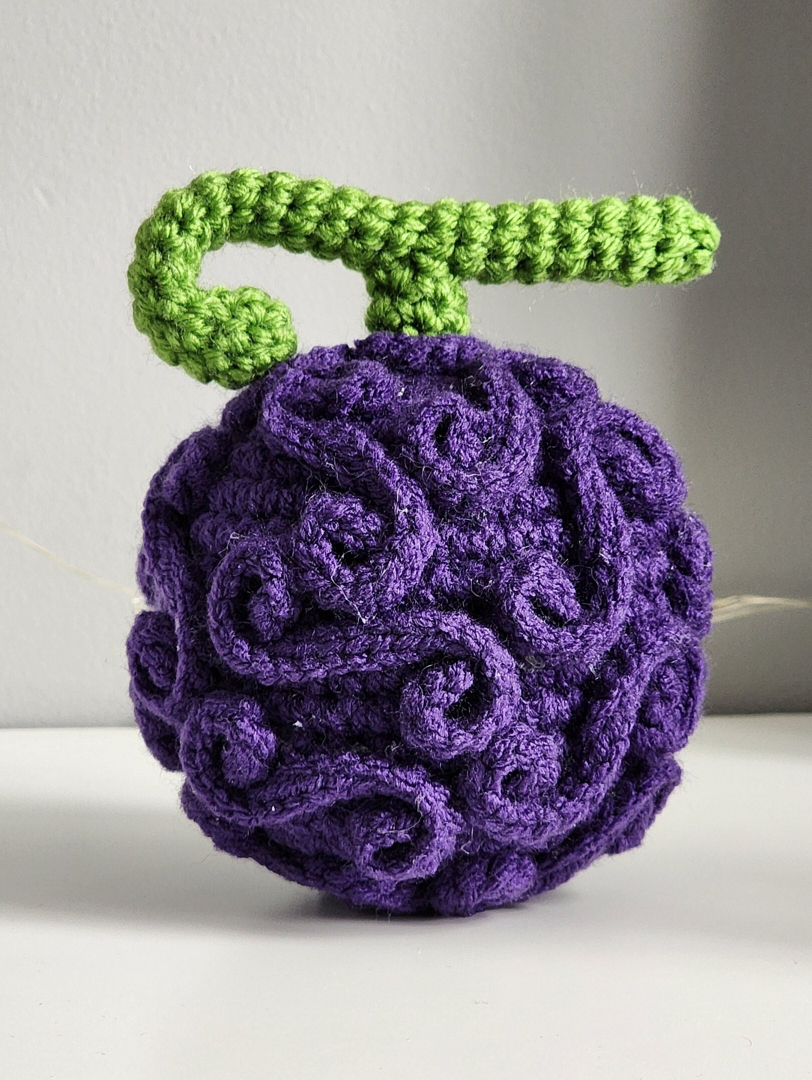 One Piece Gomu Gomu No Mi Crochet Plush Gum Gum Devil Fruit - Etsy