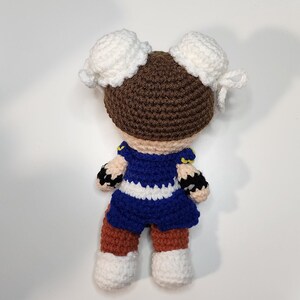 Street Fighter Chun Li Crochet Figure | Video Game Amigurumi | Gifts ...