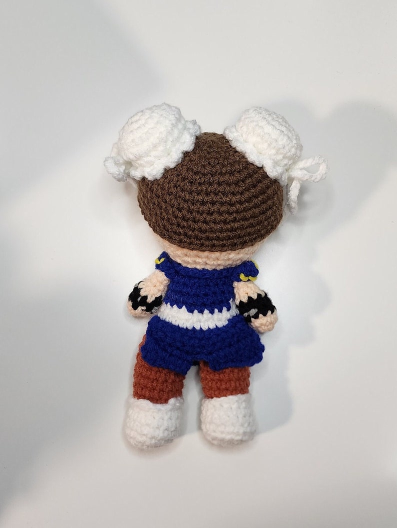 Street Fighter Chun Li Crochet Figure Video Game Amigurumi - Etsy