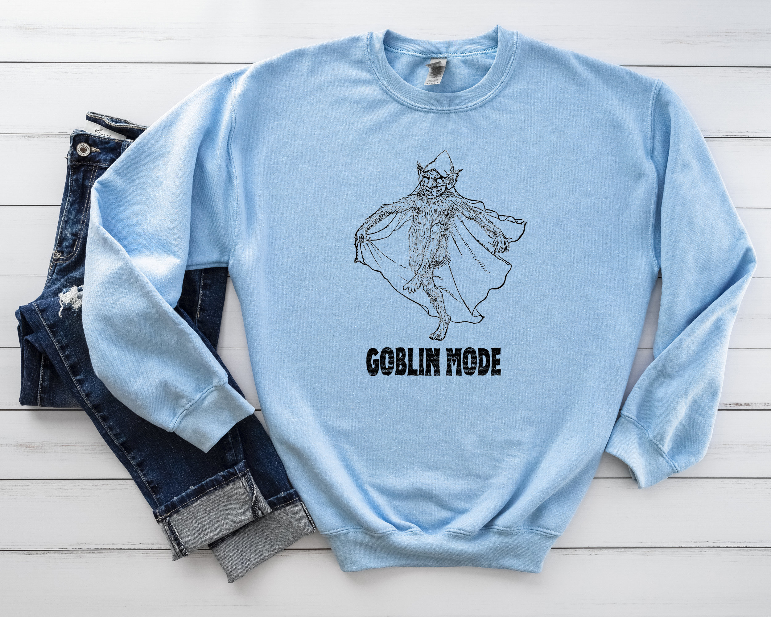 Goblin Mode Sweatshirt, Goblin Mode, Goblincore, Goblin Core, Oxford ...
