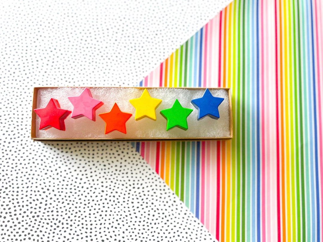 Star Crayons - Etsy